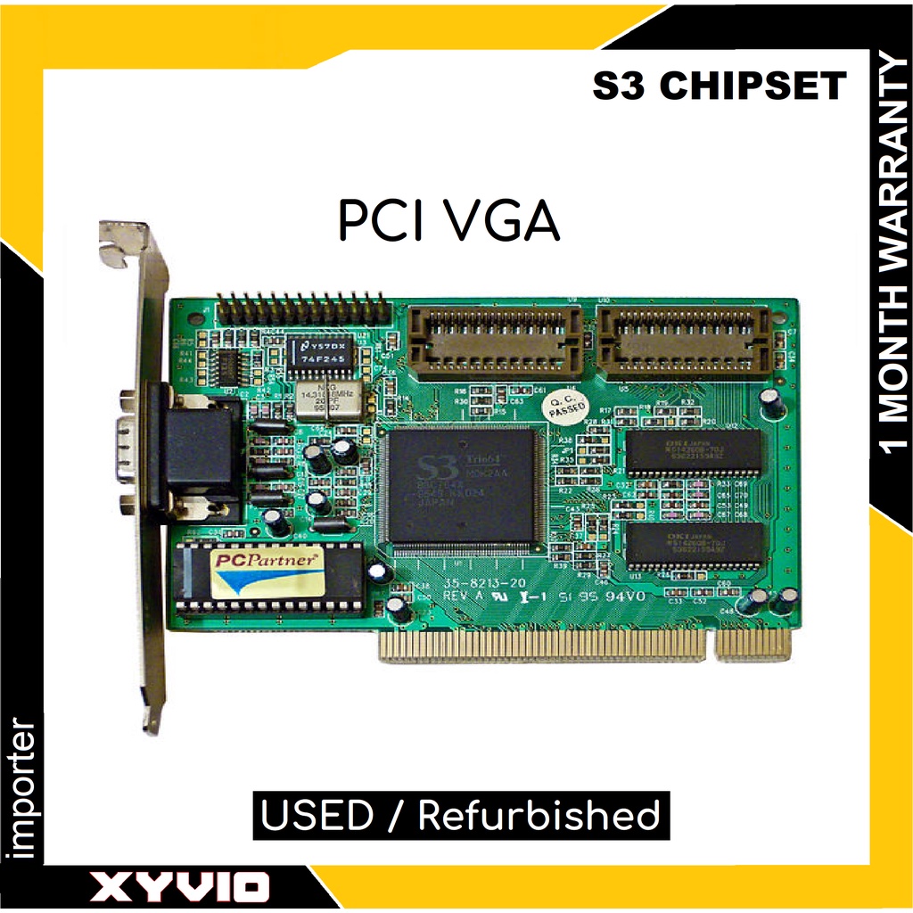 PCI Graphics Card VGA for server/desktop/industrial computer display ...