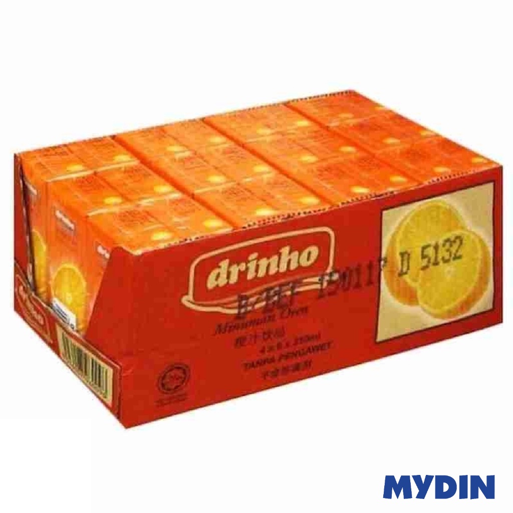Drinho Orange Packet Drinks (24 x 250ml) | Shopee Malaysia