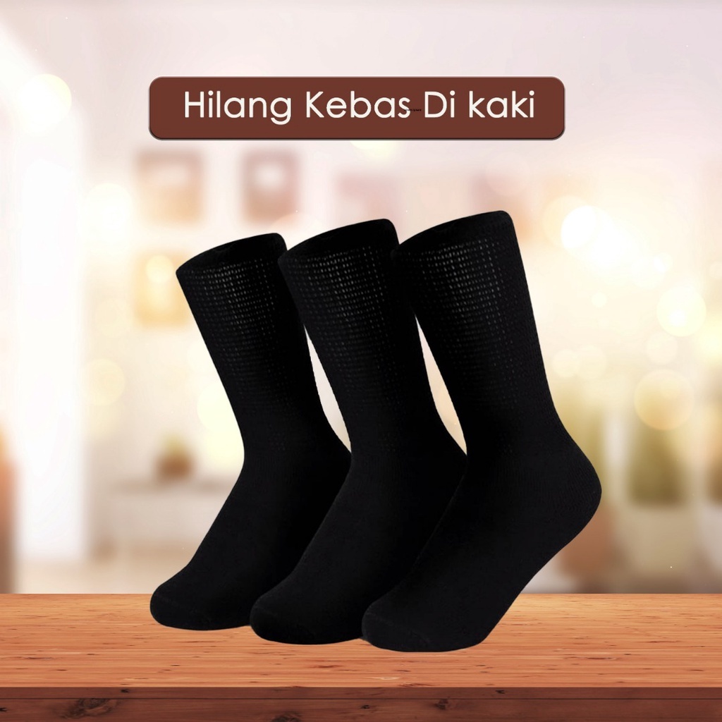 Stokin Kapas Kapas lembut premium diperbuat daripada kapas sesuai buat ...