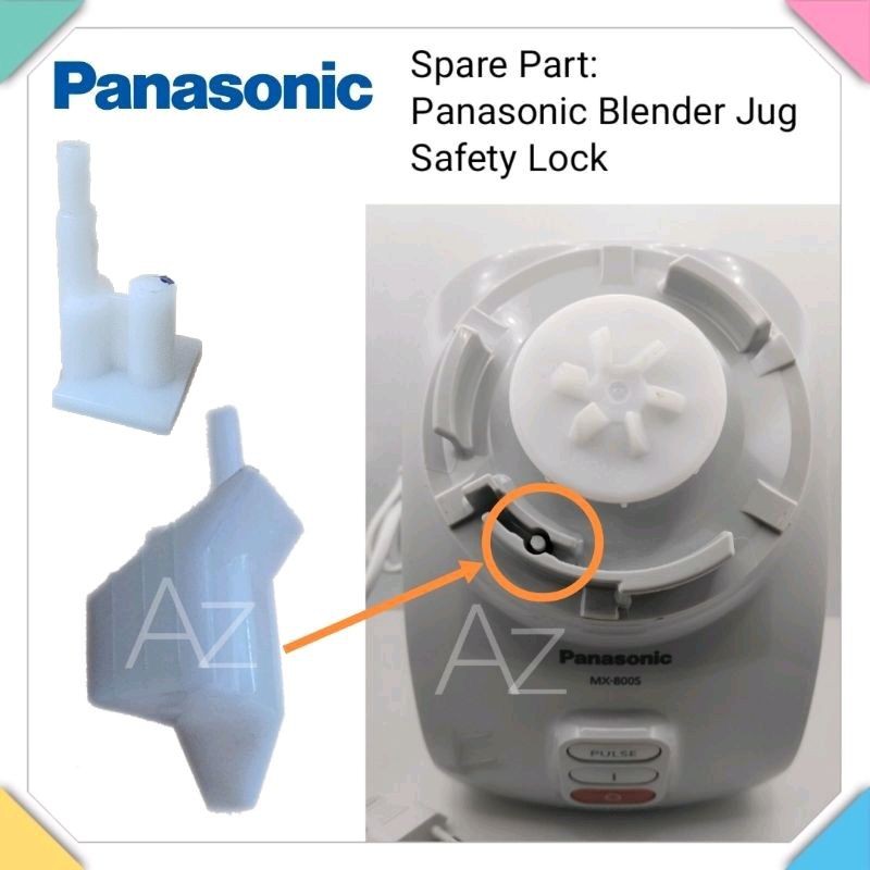 Spare Part Panasonic Blender Jug Safety Lock/ Safety Pin/ Pin ...