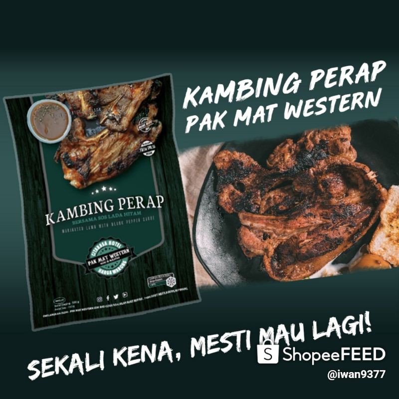 KAMBING PERAP PAK MAT WESTERN | Shopee Malaysia