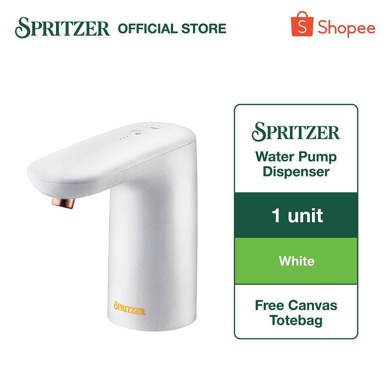 Spritzer Water Pump Dispenser - White | Shopee Malaysia
