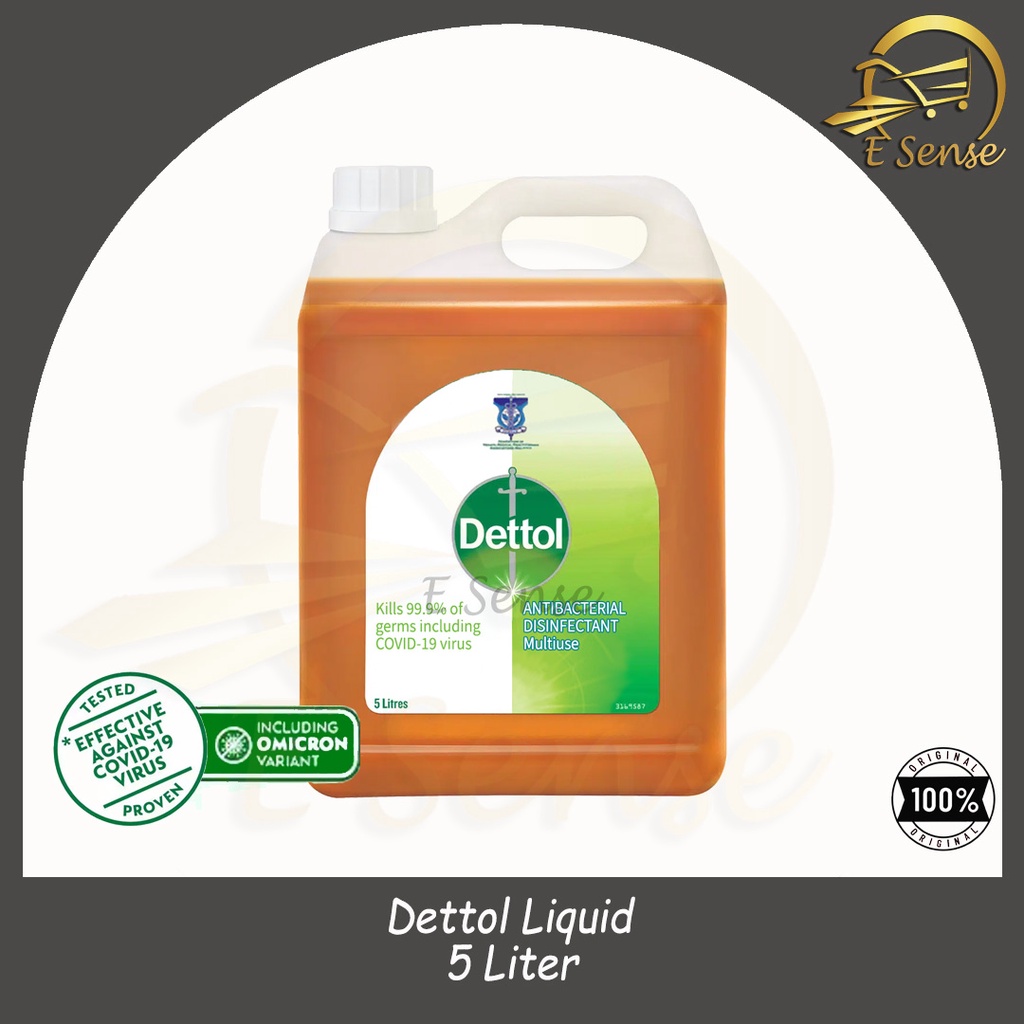 [E SENSE] Dettol Liquid Value Pack - 5 liter | Shopee Malaysia