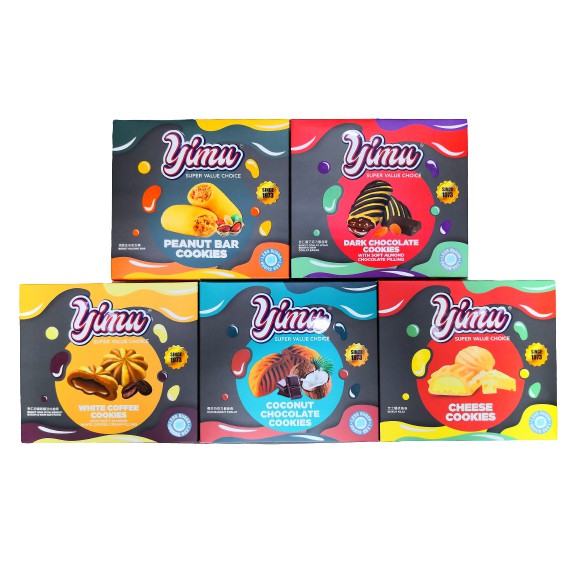 Biskut / Cookies Pelbagai Perisa By Yimu +/- 60g | Shopee Malaysia