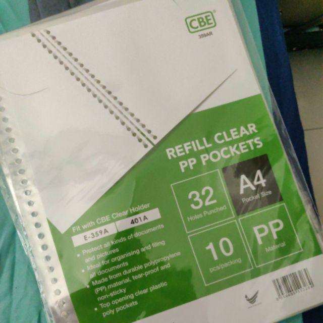 CBE 359AR / 359FR A4/F4 Refill Pack (10's) For 359A / 359F / 401A ...