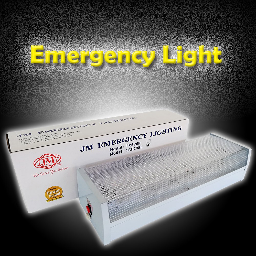 JM TRE208 Emergency Light with 1 year Warranty | Shopee Malaysia