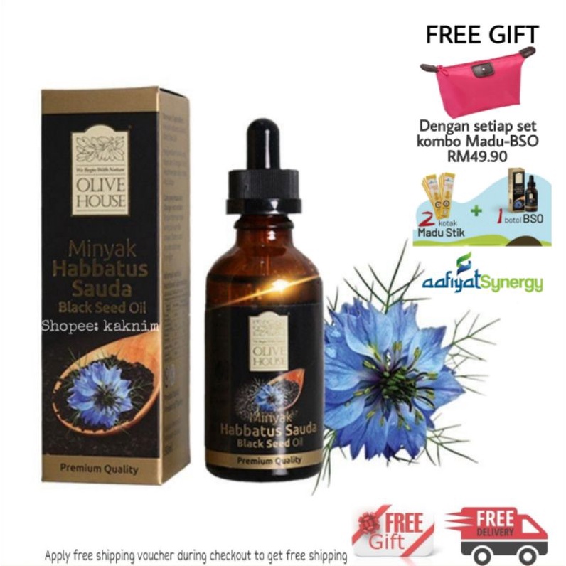 OLIVE HOUSE Black Seed Oil - Health supplement for immune booster ...