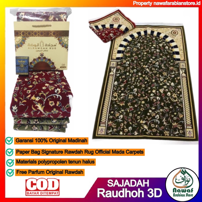 Best Quality - Prayer Rugs Raudhah Raudah Al Rawdah-Rug Nabawi Mosque ...