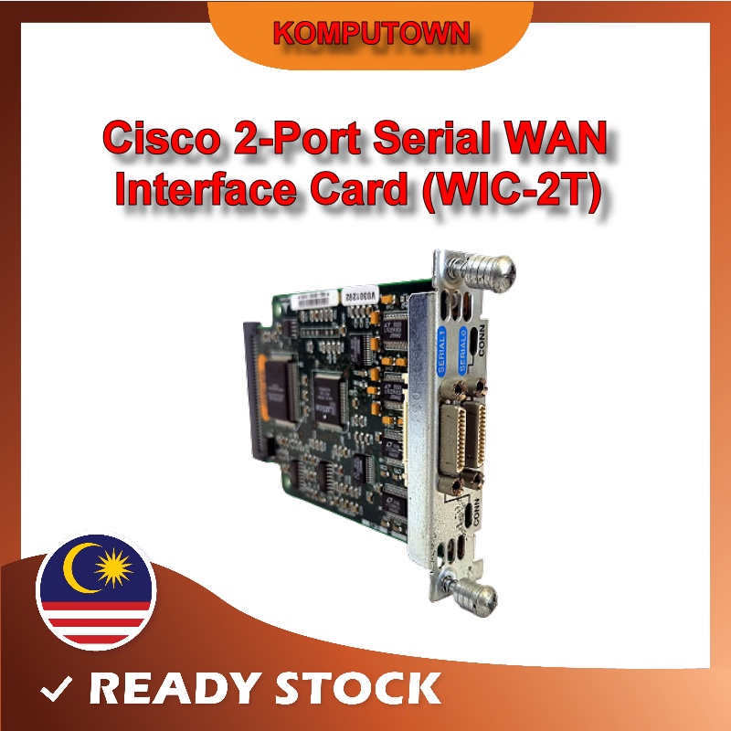 Cisco 2-Port Serial WAN Interface Card (WIC-2T) | Shopee Malaysia