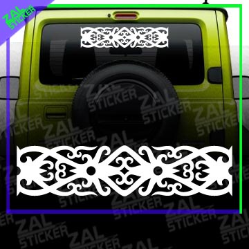 * STICKER KERETA IBAN BORNEO MOTIVE THAI JDM MYVI AXIA ALZA BEZZA ...