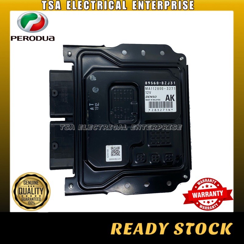 ECU Perodua Axia Computer Box - 89560-BZJ31 [AK] ENGINE CONTROL UNIT ...