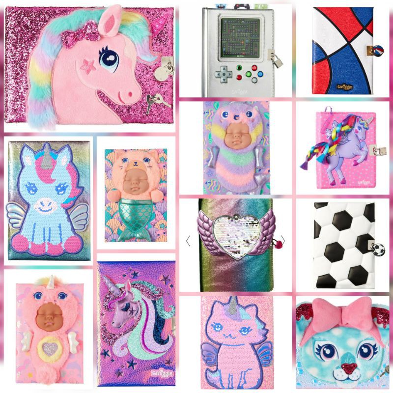 Smiggle Lockable /A5 Notebook | Shopee Malaysia