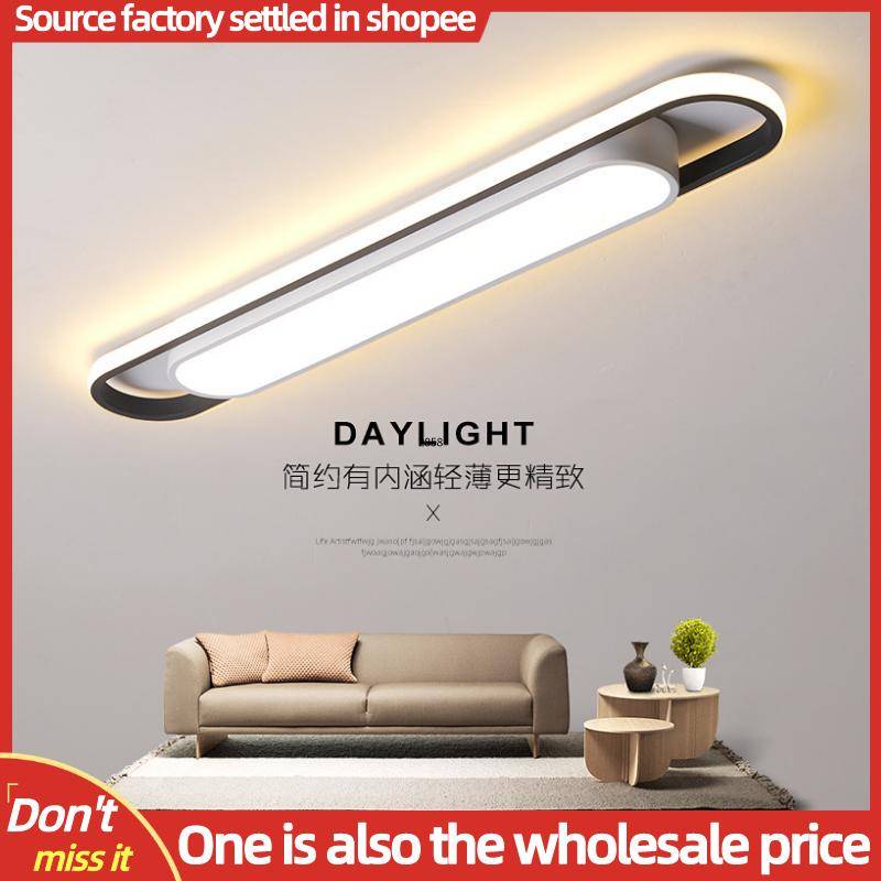Eye Protection LED Ceiling Light, Aisle Rectangular Simple Modern ...