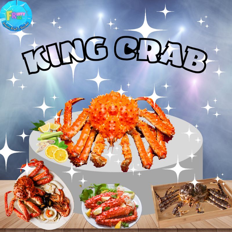 Frozen Half Cooked King Crab / Raja Ketam Separuh Masak Sejuk beku ...