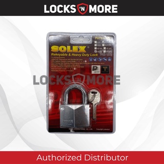 100% ORIGINAL Solex Padlock G5 Anti-Cut Padlock Key Alike System Solex ...