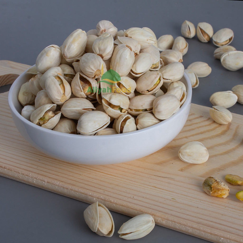 Aliyah Food Premium Roasted Pistachio | Premium Kacang Cerdik Panggang ...