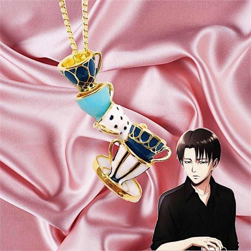 Levi Ackerman Tea Cup necklace (Attack on Titan) | Shopee Malaysia