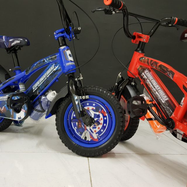 HTG Superhero Kids Bike 12" Kids Bicycle/ Superhero Theme High Quality ...