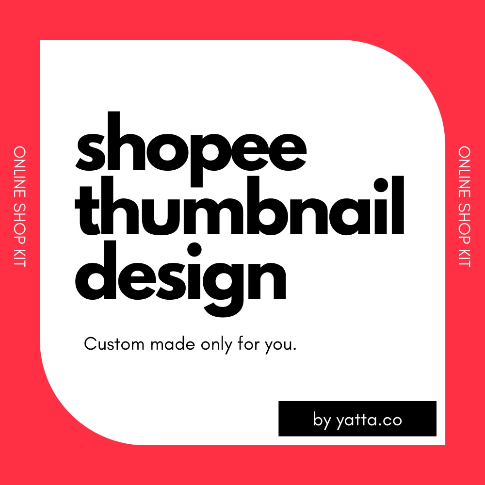 Shopee Thumbnail Personalized Canva Design Service Ecommerce Kit ...