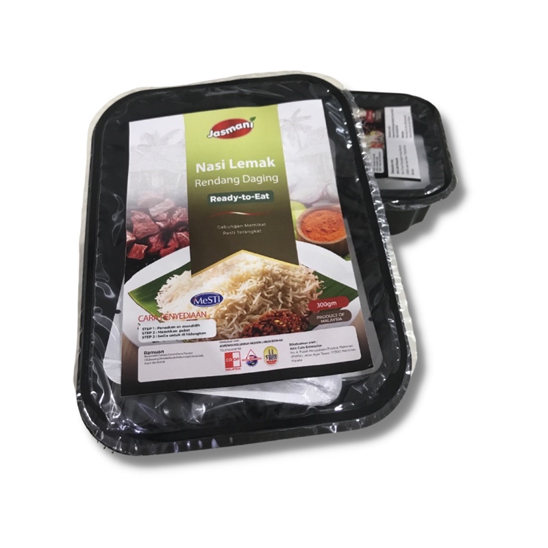 [Ready-to-Eat] Nasi Lemak Rendang Daging | Shopee Malaysia