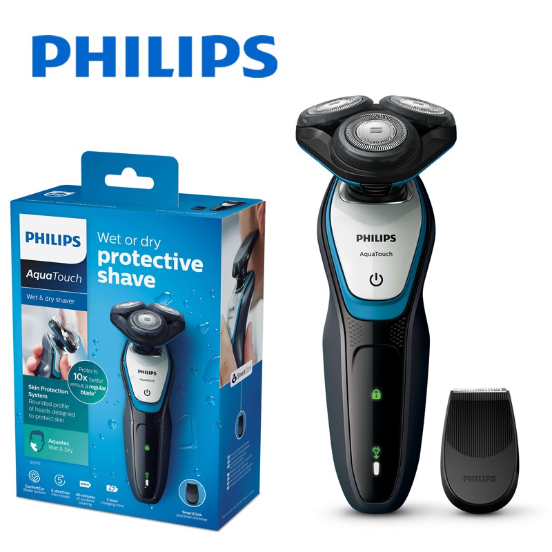 Philips AquaTouch Wet And Dry Electric Shaver S5070/04 | Shopee Malaysia