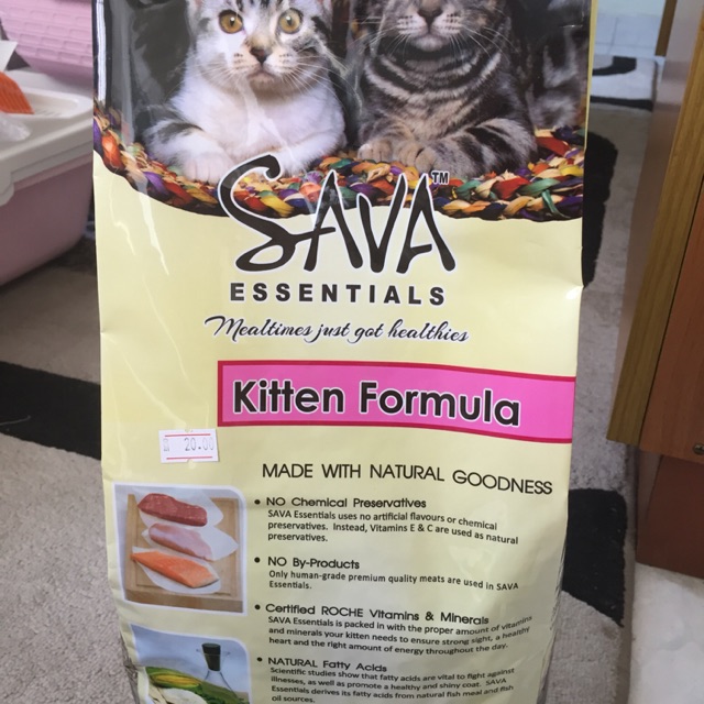 Sava cat food kitten and adult | Shopee Malaysia