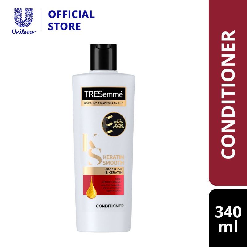 Tresemme Keratin Smooth Conditioner Argan Oil 340ml Shopee Malaysia