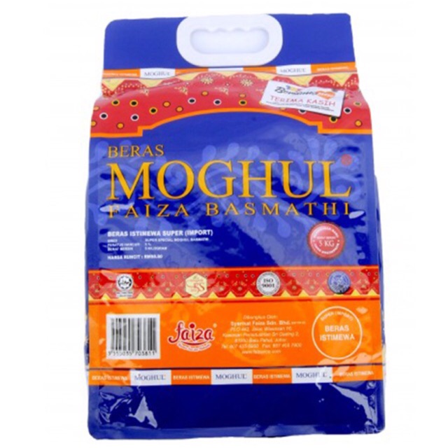 Faiza Beras Moghul Faiza Basmathi 5kg | Shopee Malaysia