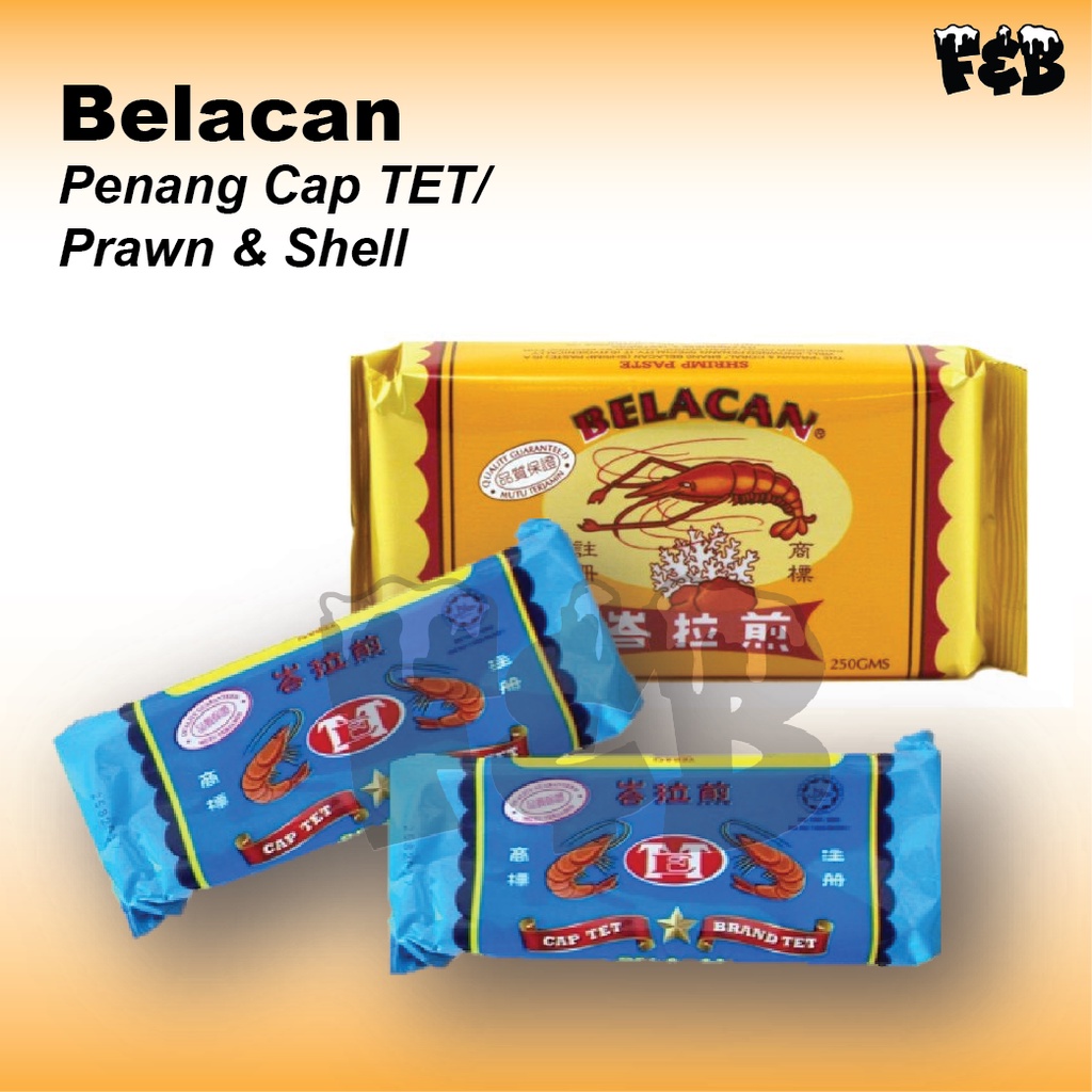 Belacan Penang Cap TET 500g/ Prawn & Shell 250g | Shopee Malaysia
