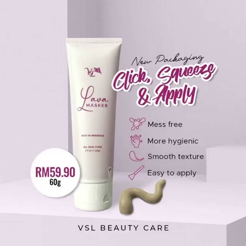 LAVA MASKER VSL BEAUTY CARE( ORIGINAL ) | Shopee Malaysia