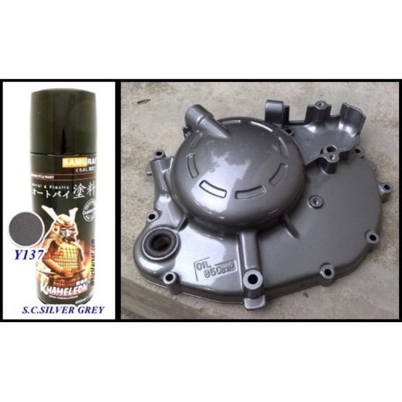Samurai Y137 * Yamaha SC Silver Grey Spray Paint 400ml | Shopee Malaysia