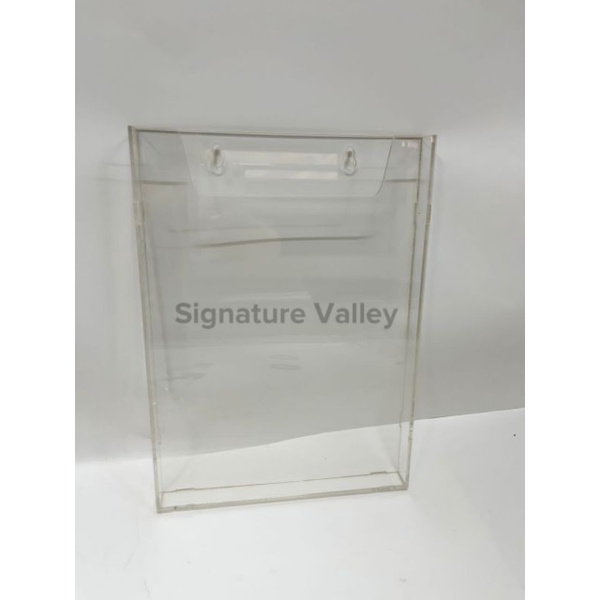 Acrylic A4 A5 Wall Mounted Document / Brochure Holder A009 | Shopee ...