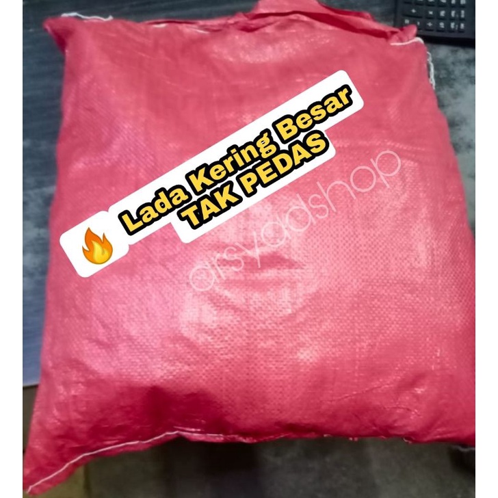 Lada Kering Besar Tak Pedas Cili Kering Besar Tak Pedas🔥 1guni Shopee Malaysia