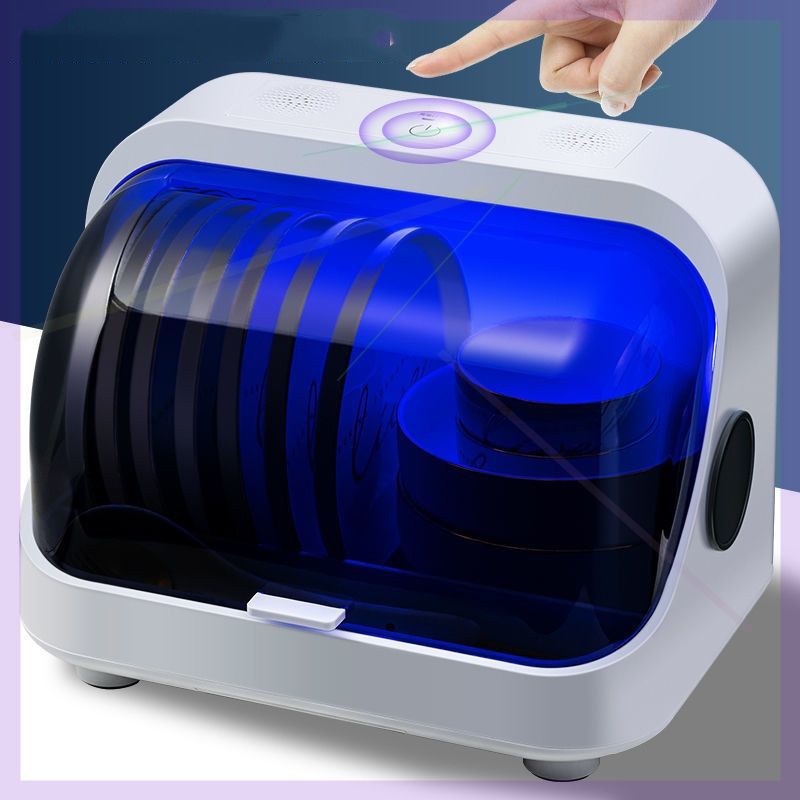 Household tabletop disinfection cabinet mini UV kitchen tableware ...