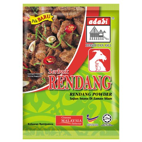 ORIGINAL REMPAH RENDANG ADABI | Shopee Malaysia