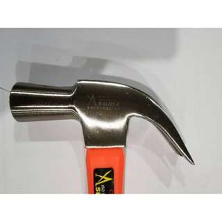 ASUMA 27MM FIBER HANDLE CLAW HAMMER /NAIL HAMMER (MAGNET TYPE) | Shopee ...