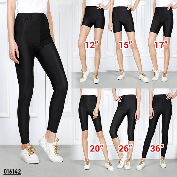 Seluar Legging Aerobic Panjang Pendek / Seluar Panjang Berenang / Inner ...
