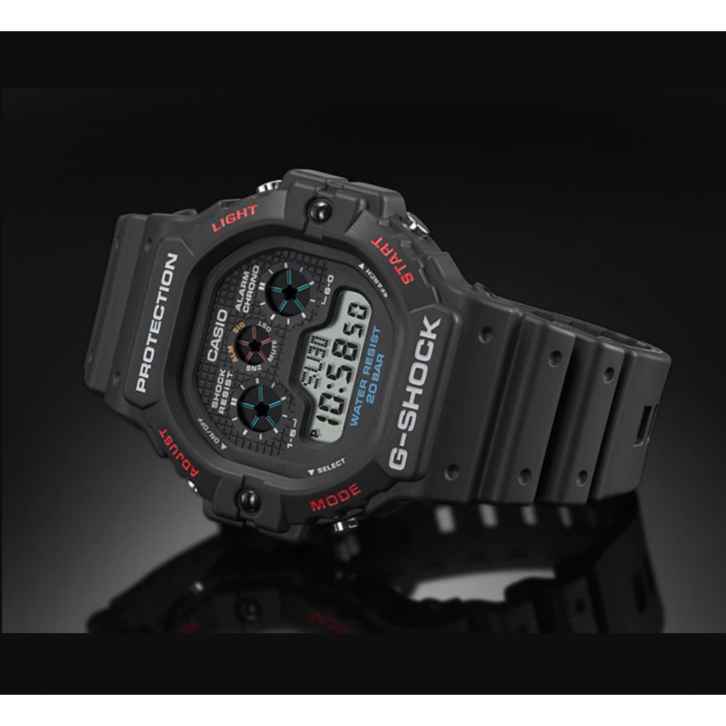 G Shock DW5900 Tapak Kucing Jam tangan G shock Jam Tapak Kucing Hitam ...