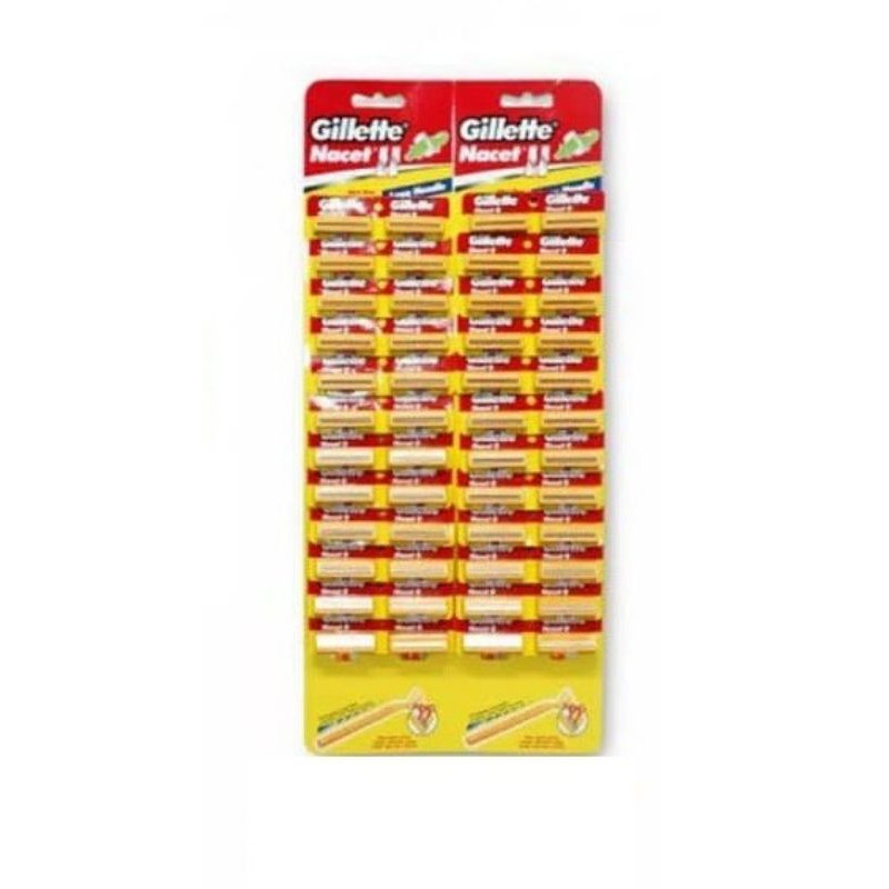 Gillette Yellow / Disposable Razor Nacet 2/ Pisau Cukur Nacet 2/( 1pcs ...