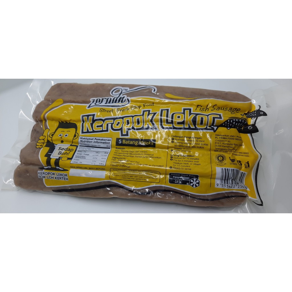 Keropok Lekor Asli Terengganu - Vacuum Pack, Fresh & Penuh dengan Ikan ...