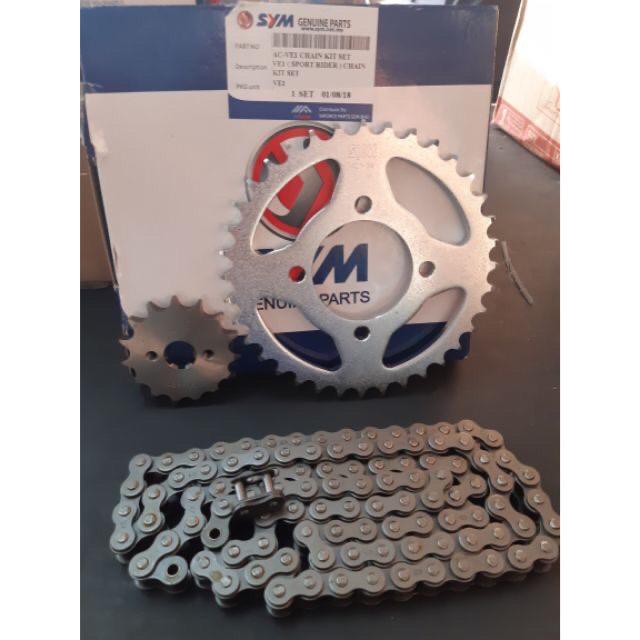 ONE SET SYM SPORT RIDER CHAIN KIT SET (ORIGINAL) | Shopee Malaysia