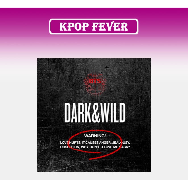 BTS - DARK&WILD DARK AND WILD ALBUM CD PHOTOBOOK PHOTOCARD SEALED ...