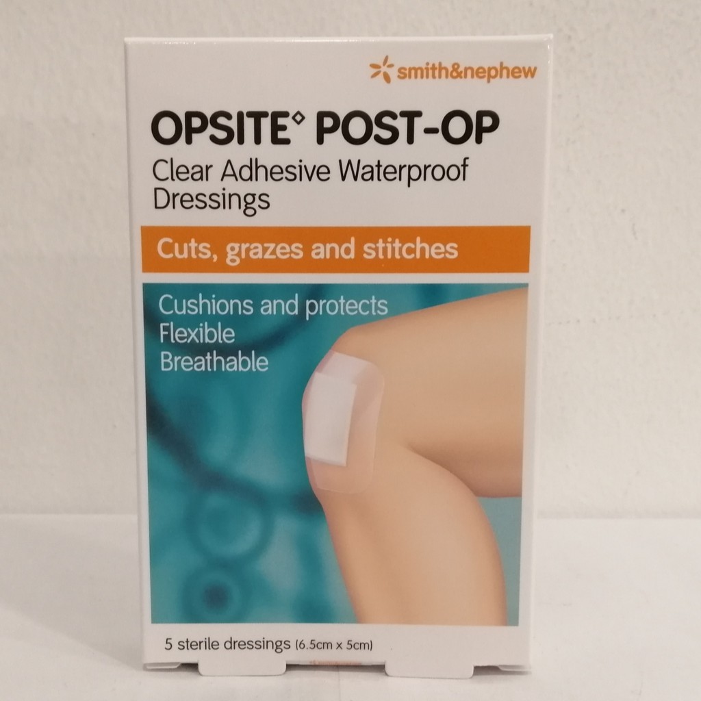 Opsite Post-Op 6.5cm x 5cm 5's | Shopee Malaysia