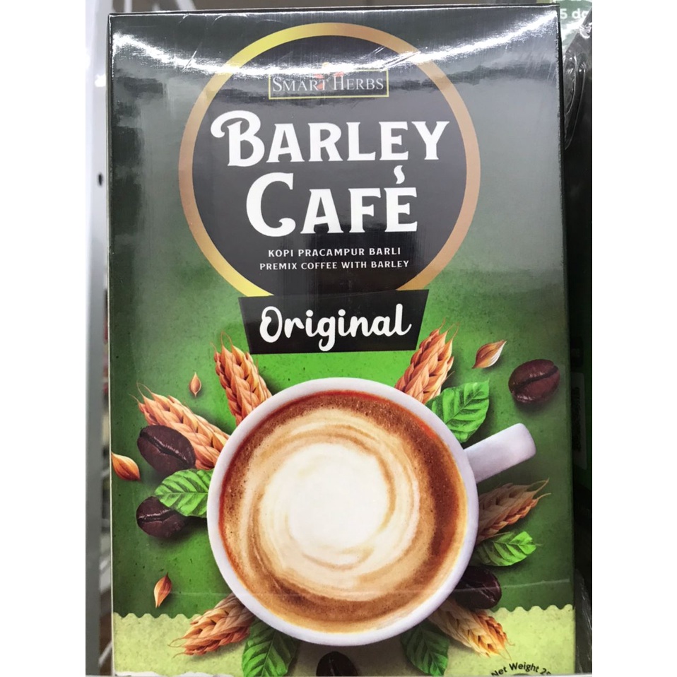 Smart Herbs - Barley Cafe 25g X10 sachet (kotak) | Shopee Malaysia