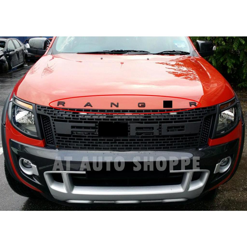 FORD RANGER T6 T7 T8 EMBLEM (BLACK) | Shopee Malaysia