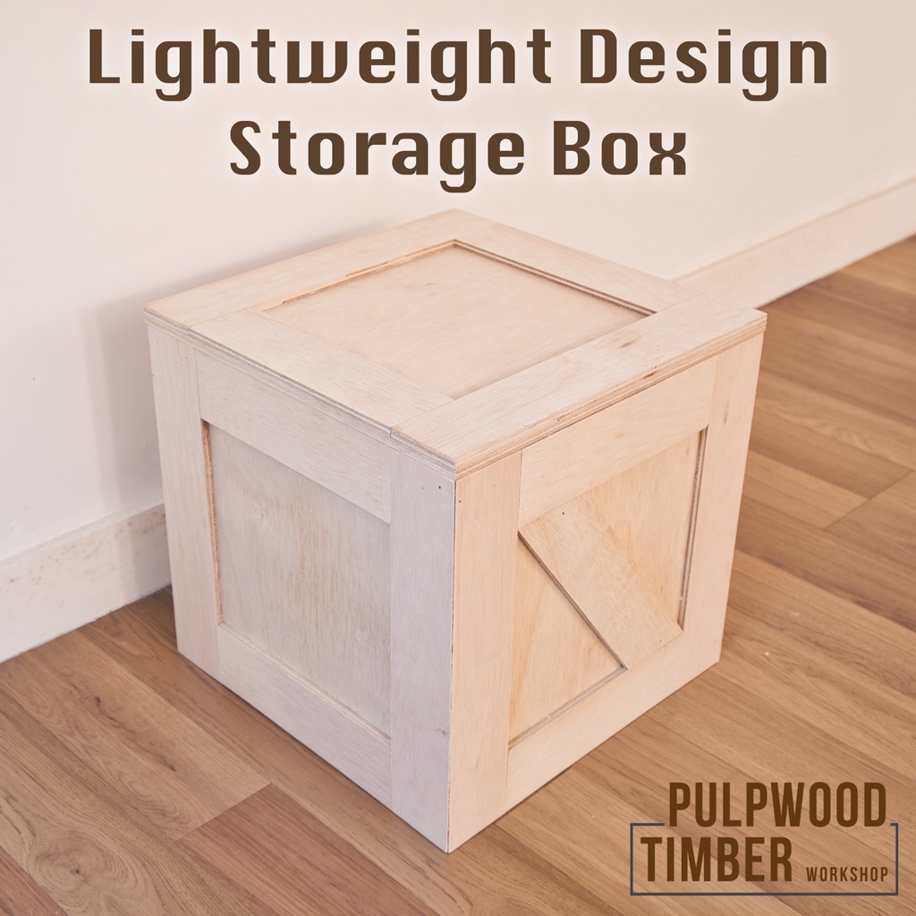 Plywood Storage Box Lightweight design storage box Wood Box Wooden ...