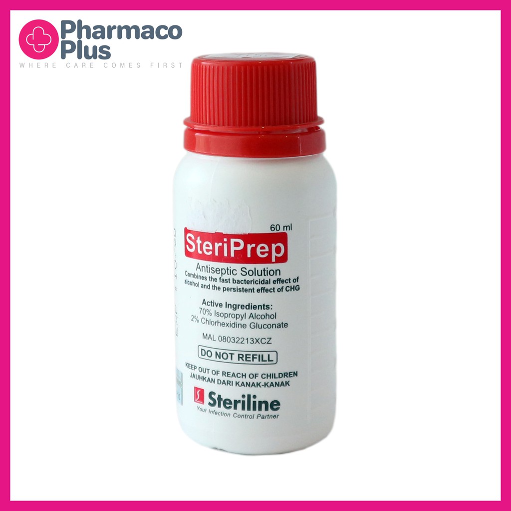 Steriprep Antiseptic Solution 60ml | Shopee Malaysia