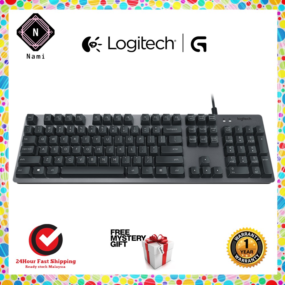 Logitech K840 Mechanical Keyboard with Romer G mechanical US | Shopee ...