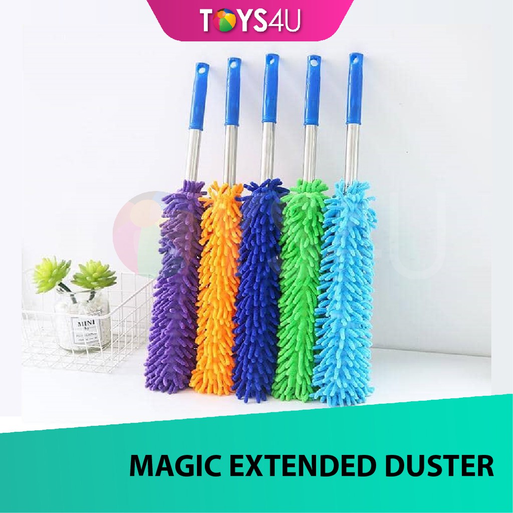 Magic Duster Stainless Steel Extended Dusting Duster Car Fiber Duster ...