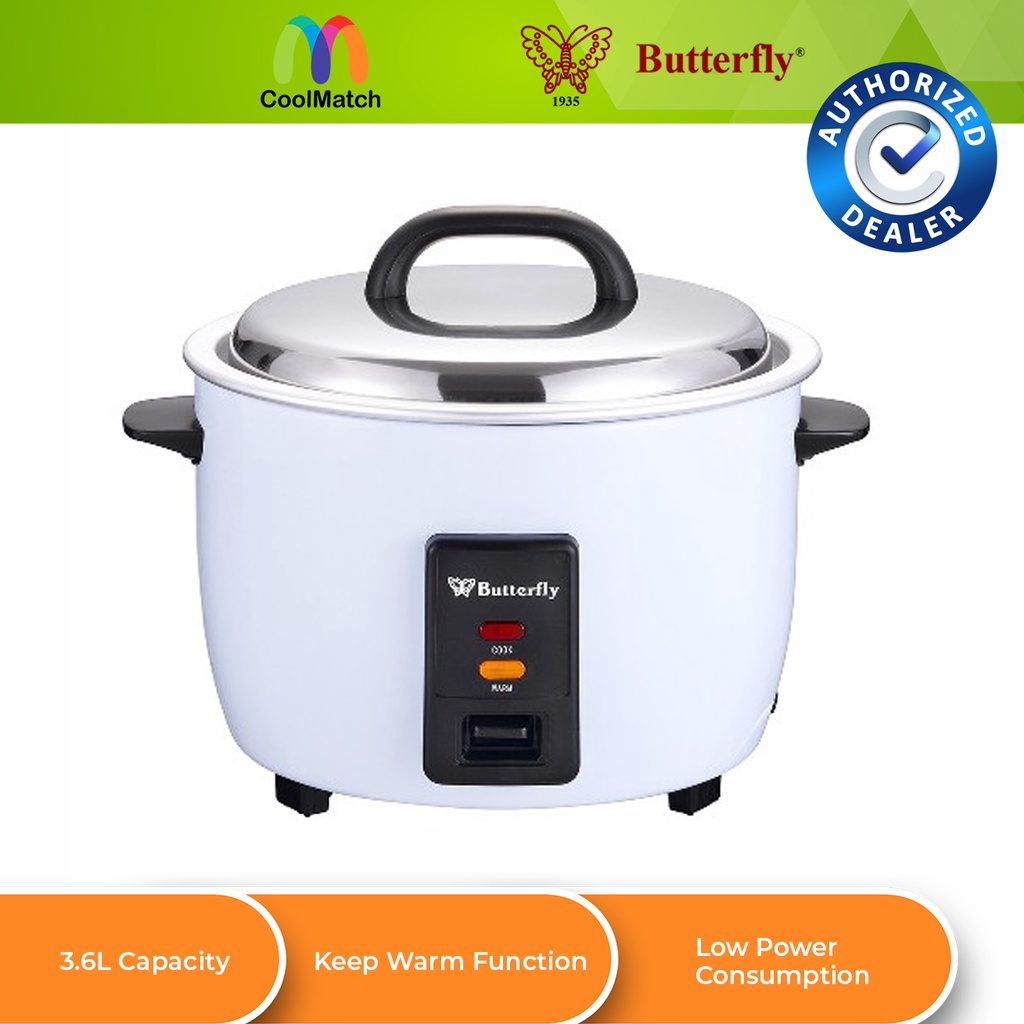 BUTTERFLY ELECTRIC RICE COOKER 3.6L & 5.6L | Shopee Malaysia